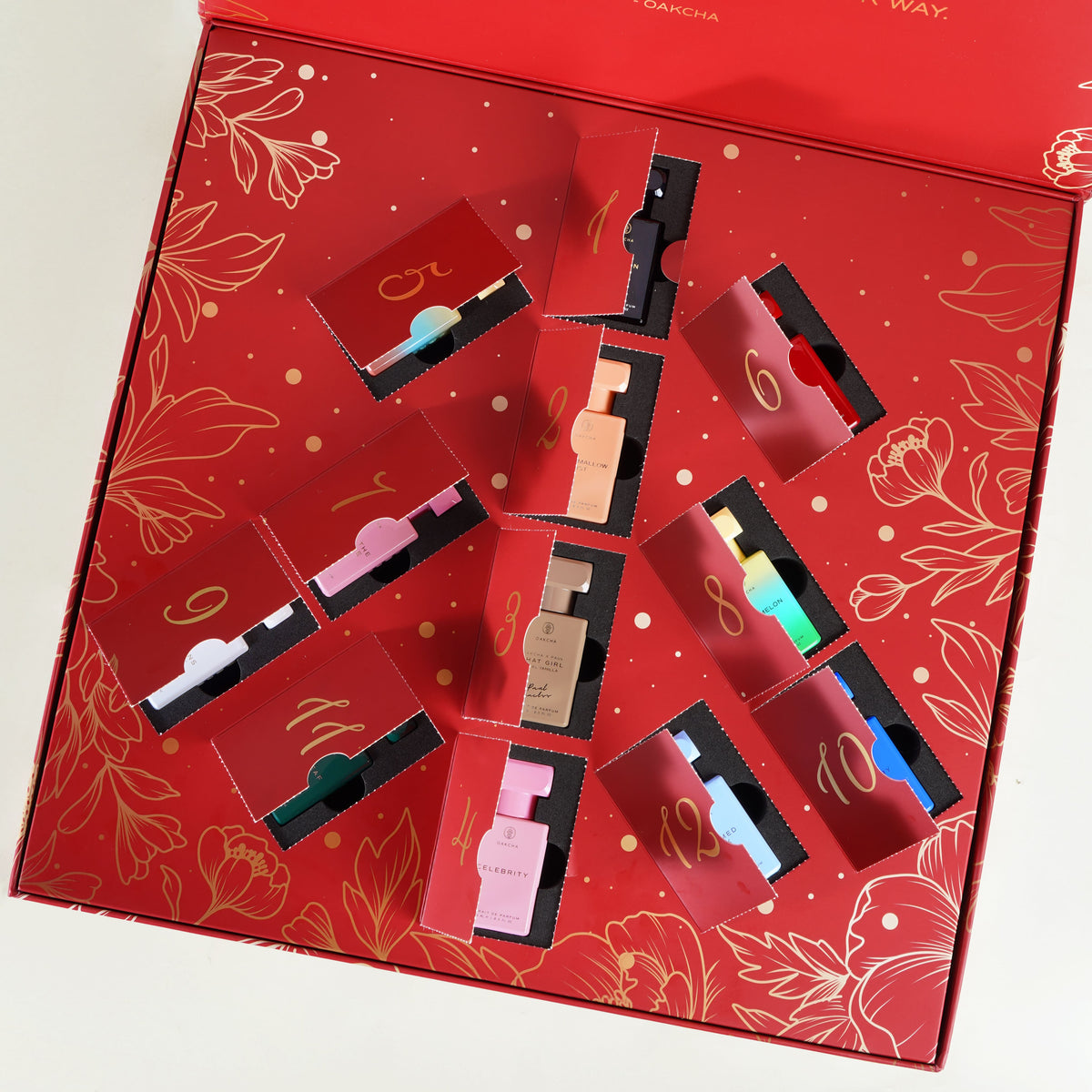 Limited Edition - 12-Piece Mini Fragrance Holiday Perfume Calendar (12 ...