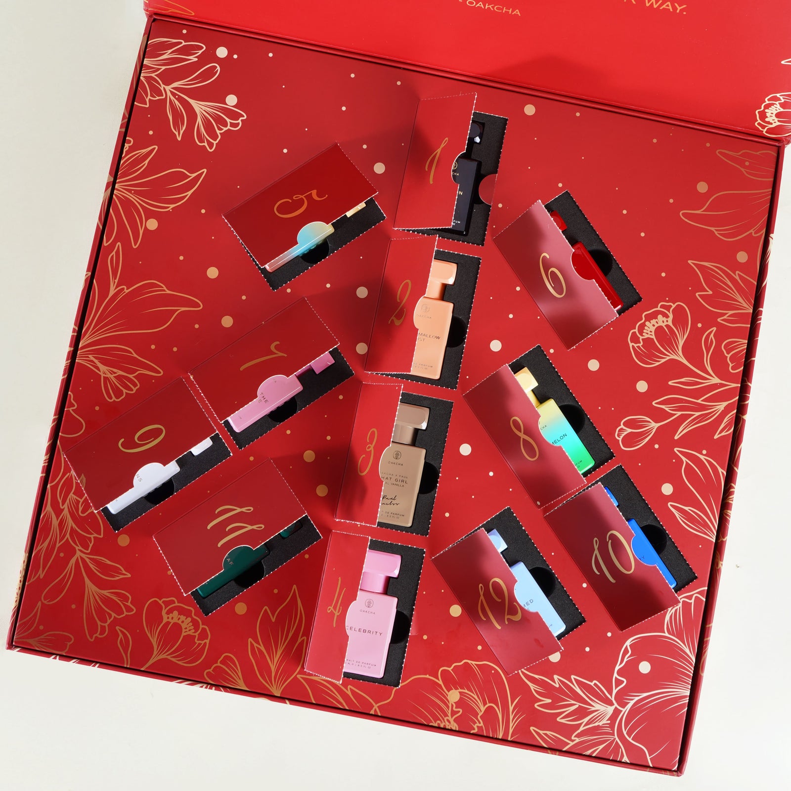Limited Edition - 12-Piece Mini Fragrance Holiday Perfume Calendar (12 ...